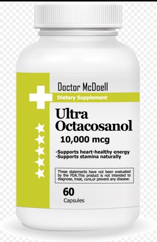 Ultra Octacosanol, Athletic Performance, Parkinson Disease, Amyotrophic ...