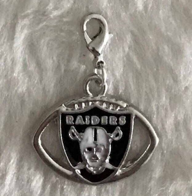 NFL Football Team Pendant Dangle Charms Zip Pull or European Bead Charm ...