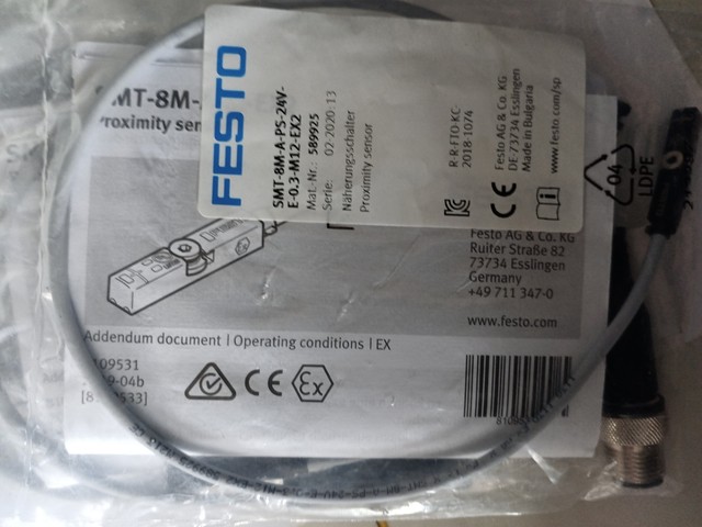 ONE FESTO Plug MEBU-M12G5-K-2.5-LE5 541330 for sale online | eBay