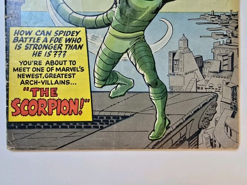 The Amazing Spider-Man #20 1965. 1st app Scorpion. Solid Copy. Marvel ...