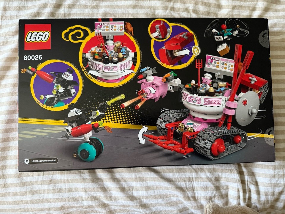 LEGO 80026 Monkie Kid Noodle Tank Pigsy’s New Sealed | eBay UK