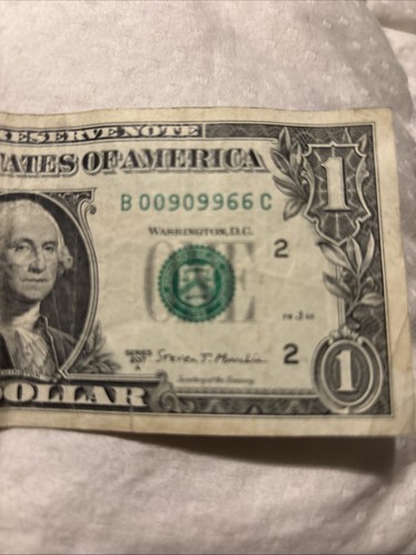 DOUBLE TRIPLE "DIGITs" in SERIAL NUMBER of ONE Dollar Bill $1 FANCY | eBay