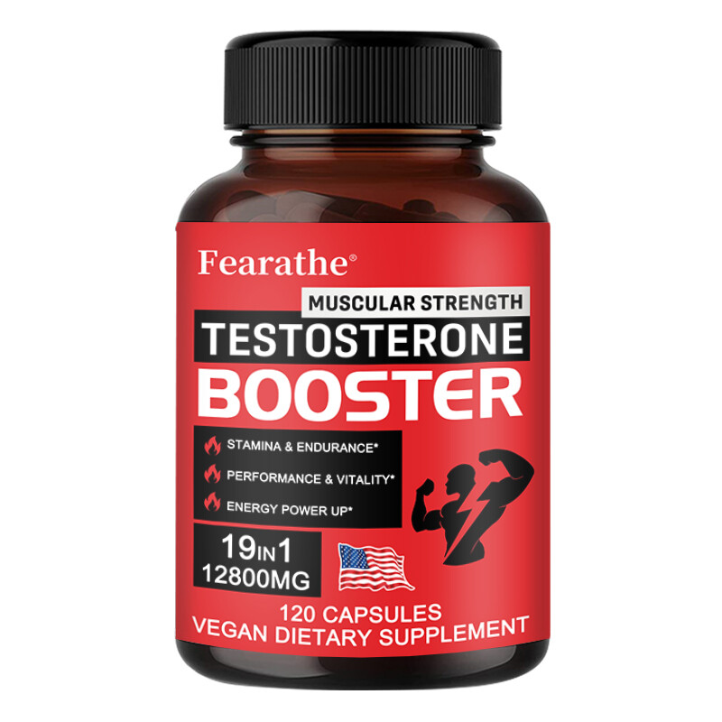 Extra Strength Men's Testosteron Booster, Energy & Endurance 120 ...