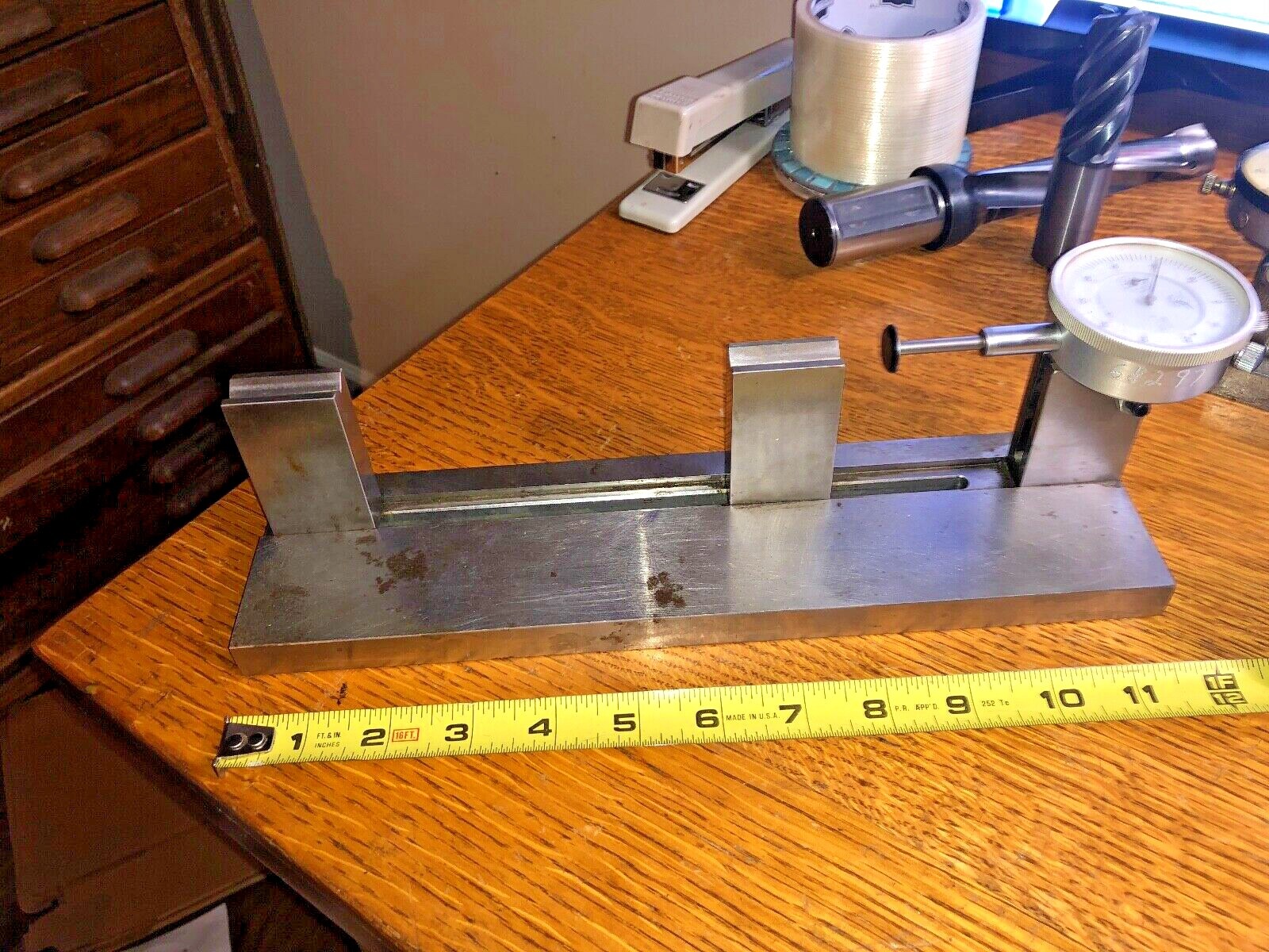 HORIZONTAL PRECISION GAGE FIXTURE INDICATOR .001" 0-1" RANGE | eBay