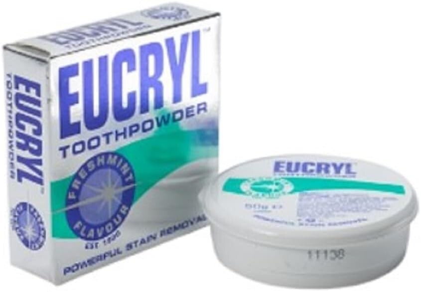 EUCRYL Fresh Mint Original Powerful Whitening Stain Removal Tooth ...