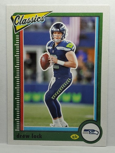 2022 Panini Classics Base Drew Lock Seattle Seahawks | eBay