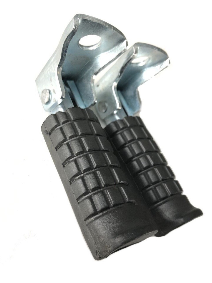 Universal Moped Folding Foot Pegs *Medium* | eBay