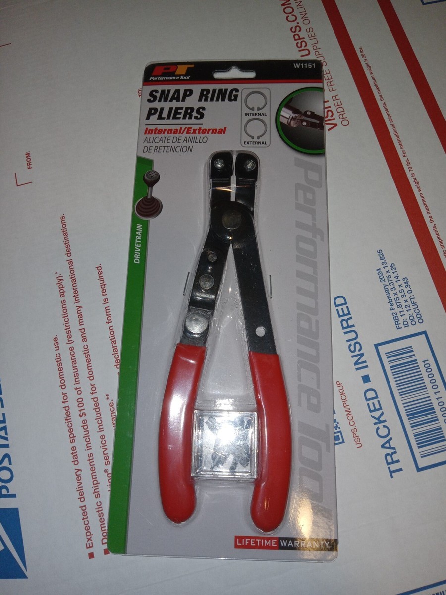 Workpro Pliers Mac Tools 4-PC. Mini Snap Ring Pliers Set, SR400 - Shop ...