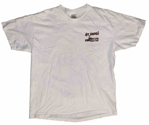 Vintage Tabasco Hot Sauce Get Sauced T Shirt White Crawdad Bayou Frog ...