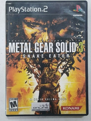 Metal Gear Solid games (Playstation 2) PS2 Tested. | eBay