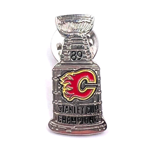 Calgary Flames Pin Eishockey Anstecker NHL Hockey Stanley Cup #425 ...