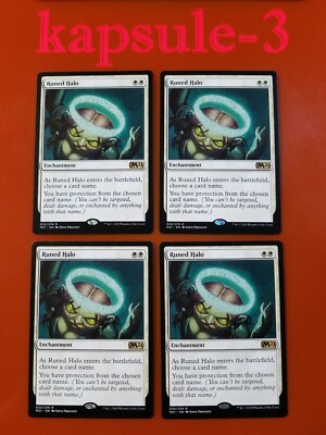 4x Runed Halo | M21 Core Set 2021 | MTG Magic Cards | eBay