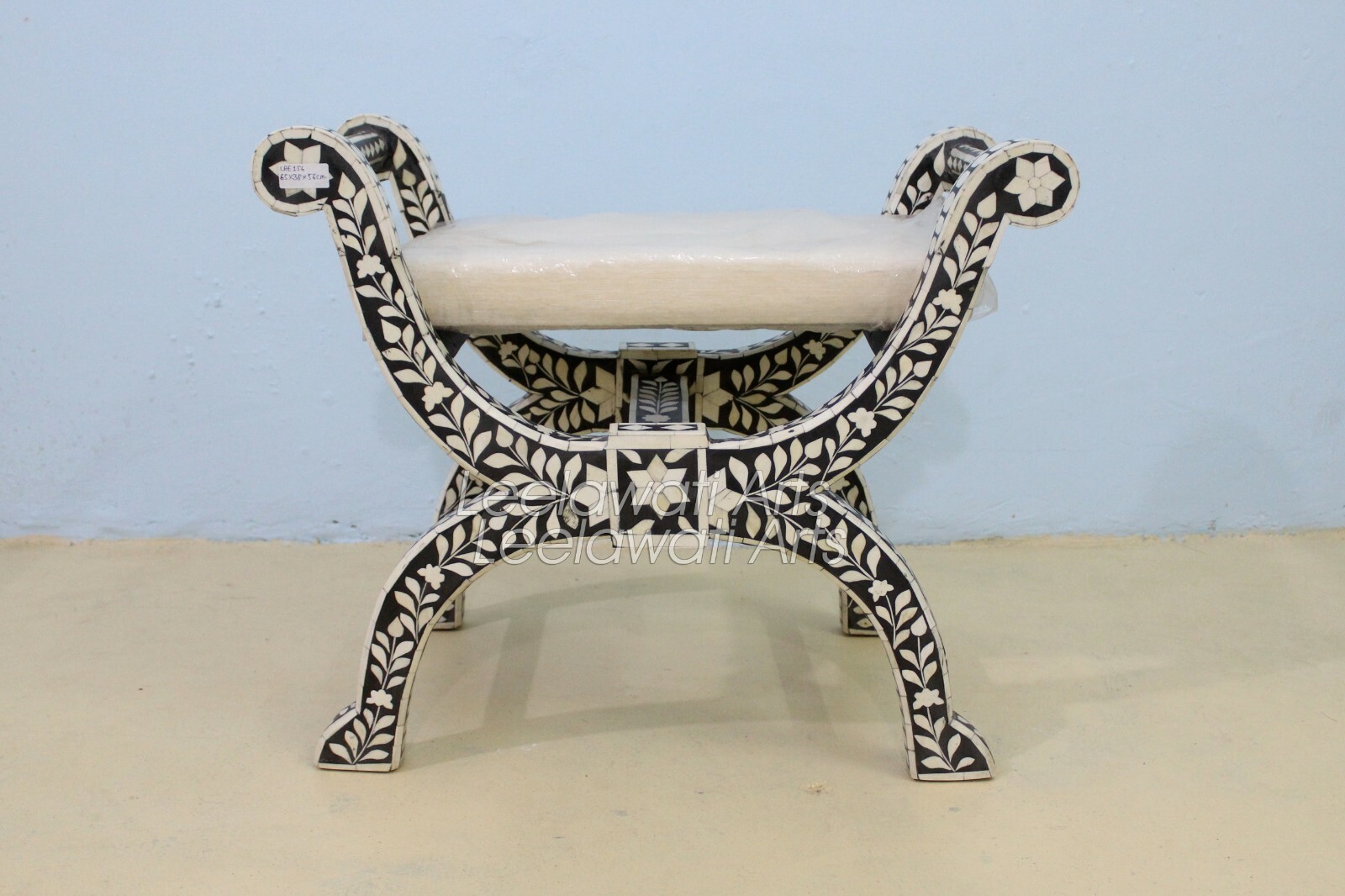 Antique Bone Inlay Roman Table Stool Handmade | eBay