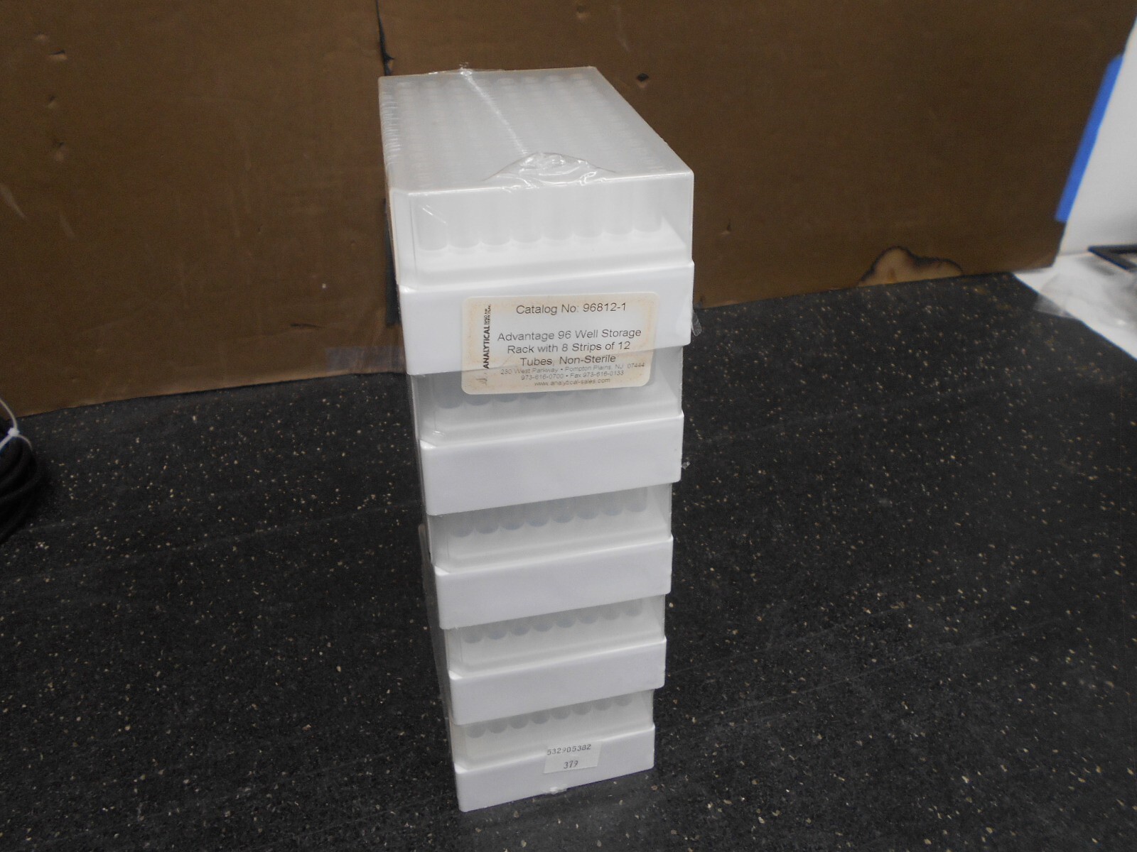 ANALYTICAL 96812-1 ADVANTAGE 96 WELL STORAGE RACK Bag of 5 | eBay