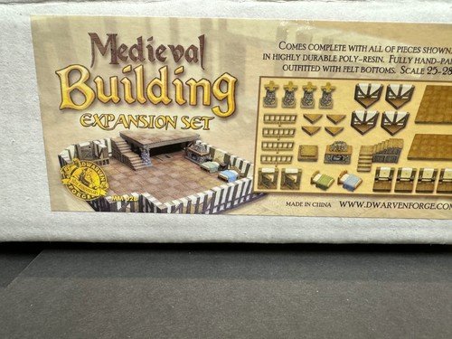 Dwarven Forge Medieval Building Expansion Set (Complete, preowned) | eBay