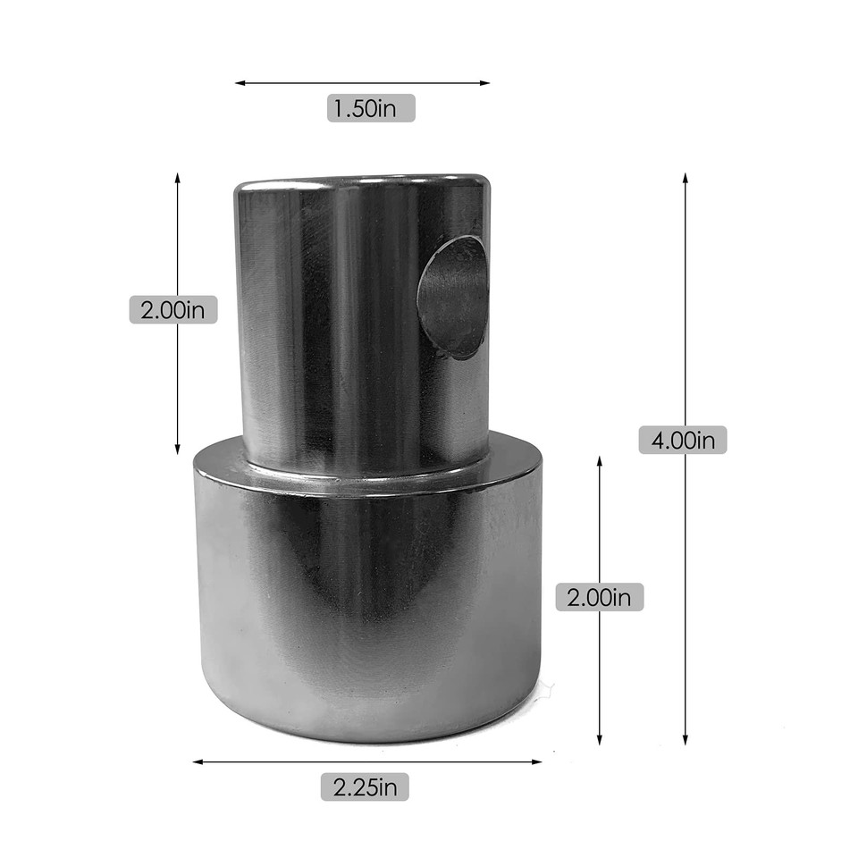 Upgrade for 2"&1 7/8" OD Pipe Use Ground Post Driver- Post Driver Cap ...