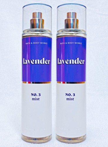 2 Bath & Body Works LAVENDER Fragrance Mist Body Spray 8 oz | eBay