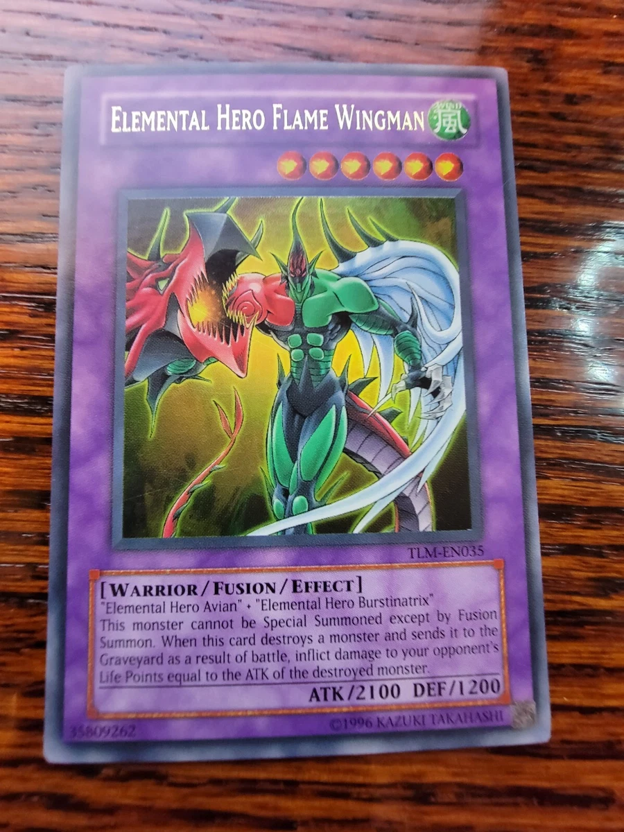 Yugioh Gx Elemental Hero Flame Wingman