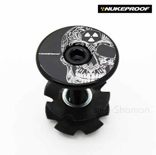 NUKEPROOF Headset Top Cap & Star Nut for 1.1/8" Stem / Forks, SKULL ...