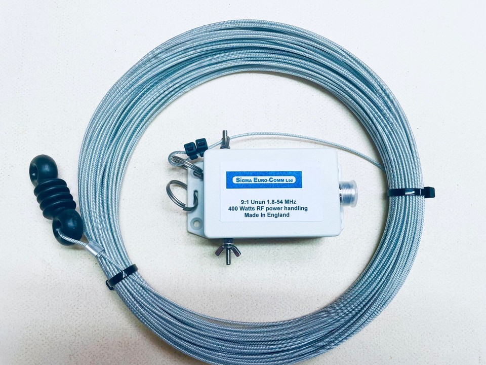 SIGMA EURO-COMM LW40 HF 160 - 6m Multiband Long Wire Top band Antenna ...