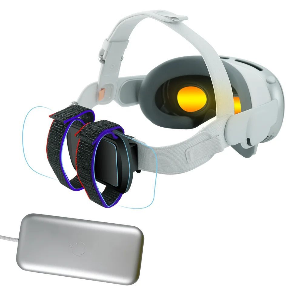 Nylon AR Glasses Accessories Adjustable Battery Tie for Vision Pro | eBay