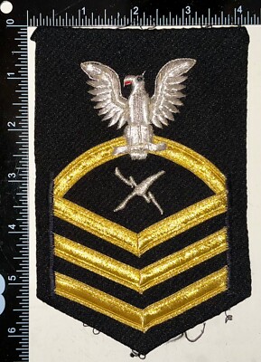 USN Navy Cryptologic Technician Chief Petty Officer CPO BULLION Rate ...