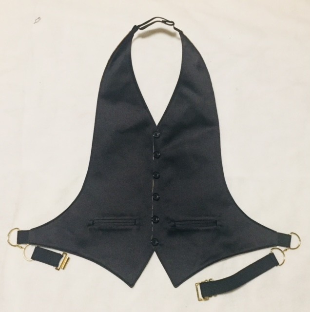 New Realtree AP Camo Reversible to Black Backless Mens Vest Prom ...