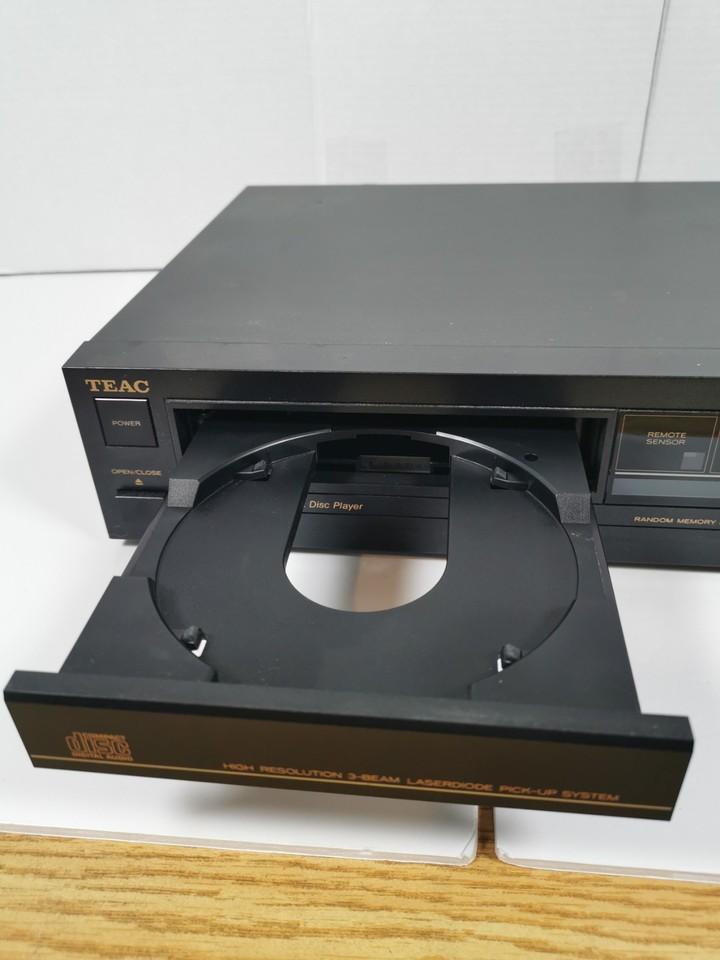Teac PD-350 Cd Player Compact Disc Japan Digital High Resolution 3 Beam ...