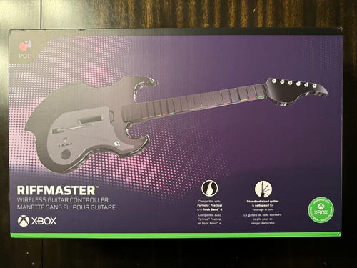 PDP RIFFMASTER Wireless Guitar Controller Xbox Series X|S/Xbox One/PC ...