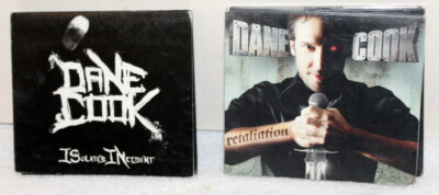 Dane Cook ~ Isolated Incident + Retaliation ~ CD DVD ~ 2005 & 2009 ...