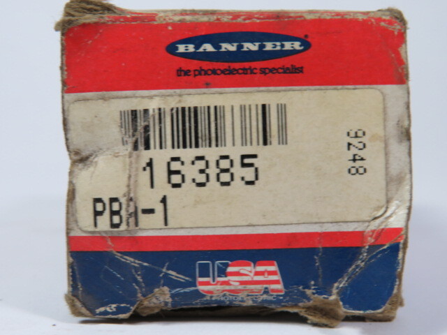 Banner Pba-1 16385 Banner Pba-1 Lr41887 Banner Pba-1 16385 Banner Pba-1 ...