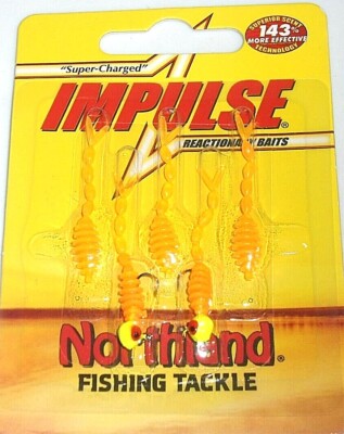 Northland Tackle 1.5" Impulse Rigged Skeleton Minnow Jigs (Sunrise) | eBay