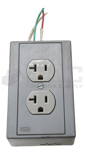 HUBBELL DRUB20 DIN RAIL RECEPTACLE BOX 20A 125V | eBay