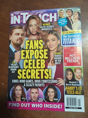 in Touch magazine 1/9/2023 Fans Expose Celeb Secrets Find Out Who ...