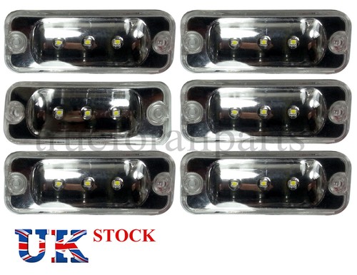 6x Cab Front Marker LED Lights Lamps for DAF XF-CF-LF MERCEDES 24V (3 ...