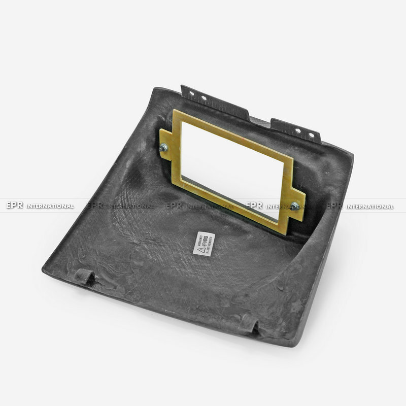 For Nissan R34 RHD GTR GTT Matte Carbon Center Surround MFD Cover Fit ...