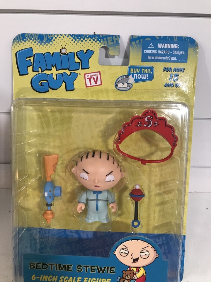 Family Guy Bedtime Stewie Griffin Series 2 Action Figure Mezco Toy | eBay