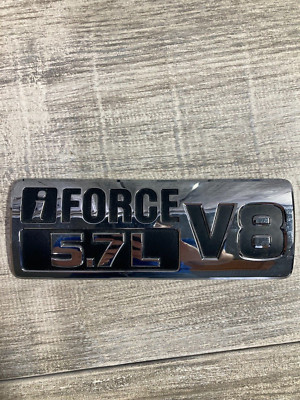 14 15 16 17 18 TOYOTA TUNDRA IFORCE V8 5.7 FENDER EMBLEM LOGO BADGE ...