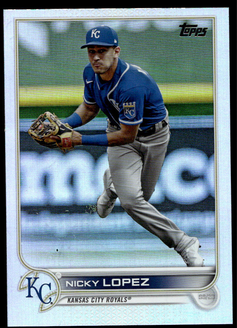 2022 Topps #76 Nicky Lopez Rainbow Foil | eBay