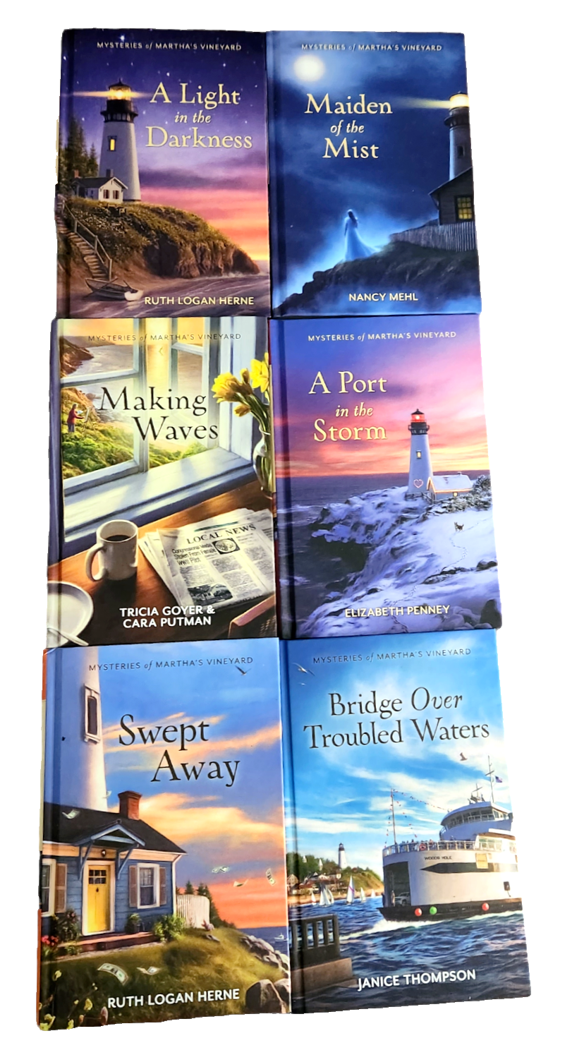 Lot of 6 Guideposts Mysteries of Martha's Vineyard Hardcover Books 2017 ...