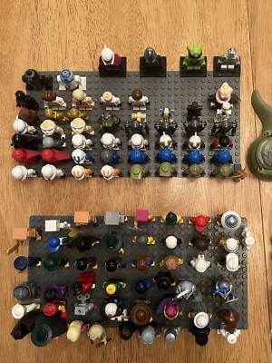 Rare lego Minifigure Lot (100 Figures) (Some Accessories Included) | eBay