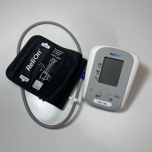Blood Pressure Monitor ReliOn BP200 Auto Digital Model HEM-741CRELN4 ...