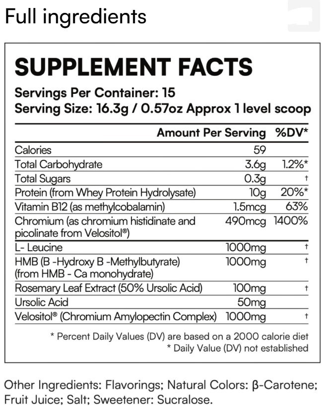 NEW APEX LABS Muscle Defense Protein Powder - Strawberry Flavor (1 Pack ...