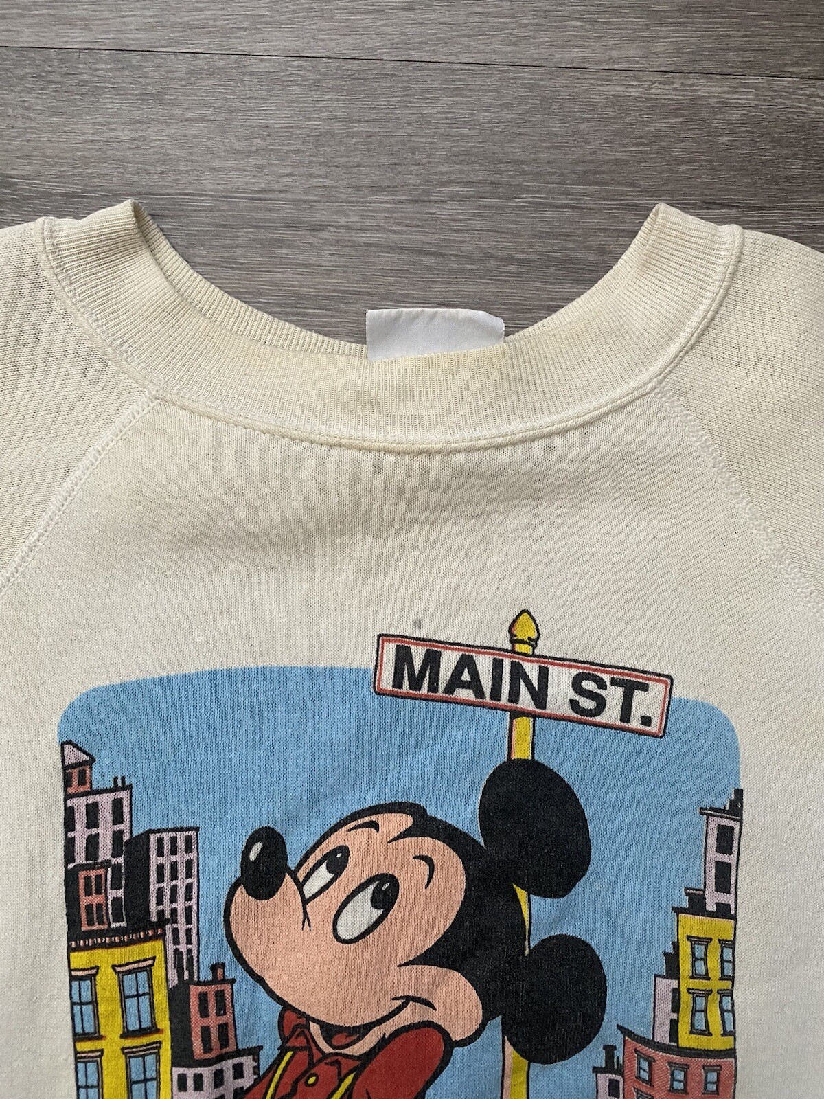 Vintage Bootleg Disney Mickey Mouse Crewneck Sweatshi… - Gem