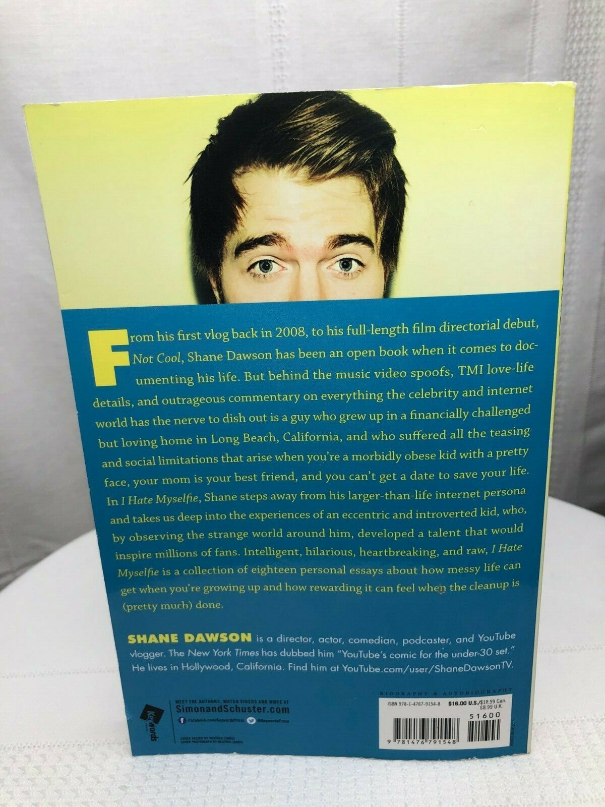 I Hate Myselfie : A Collection of Essays by Shane Dawson (2015, Trade ...
