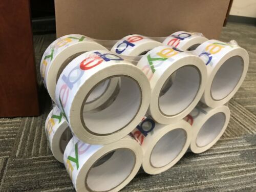 12, 24, 36 Rolls Ebay Color Shipping and Packing Tape 2" 75 Yard 2.7mil ...