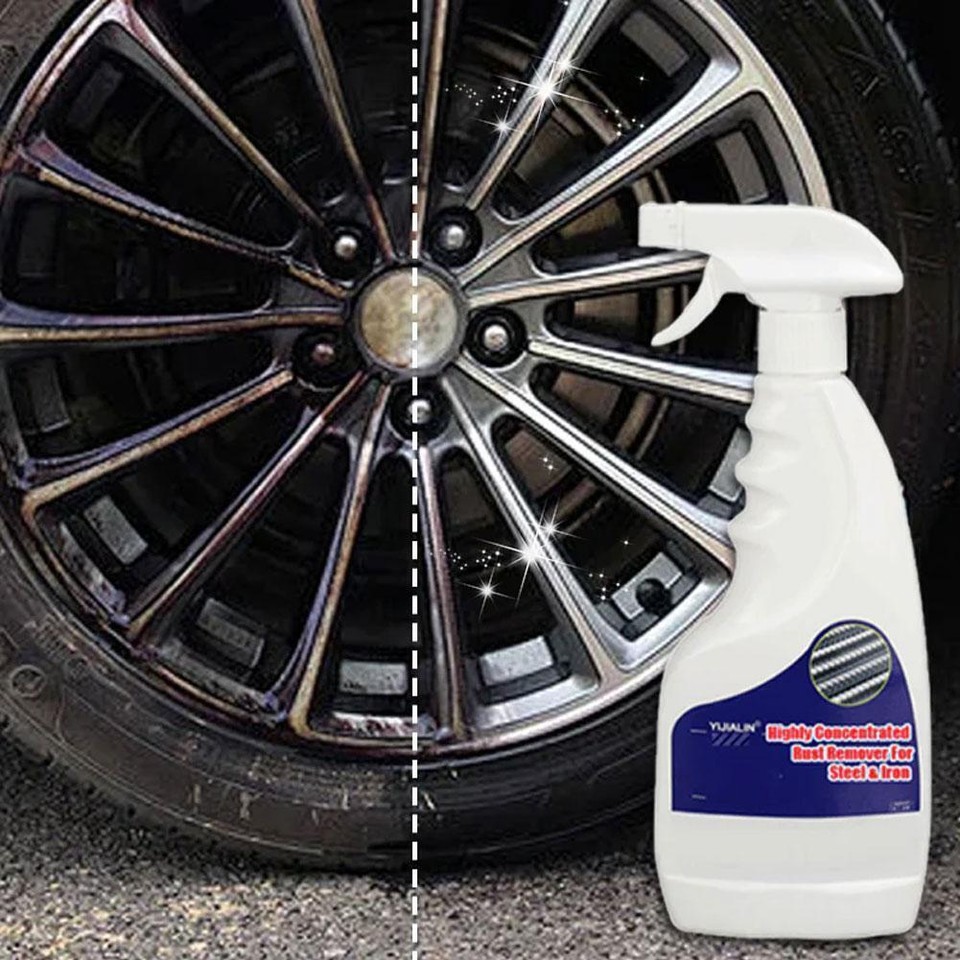 High Speed Rust Removal: Powerful Rust Remover Spray, R2 Rust Hot ...