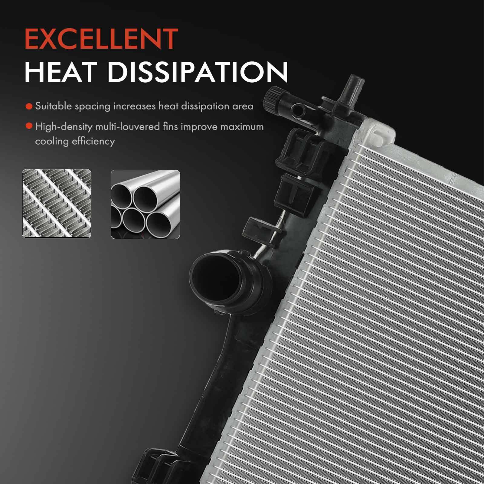 A-Premium Coolant Radiator for Vauxhall Opel Insignia Saab 9-5 ...