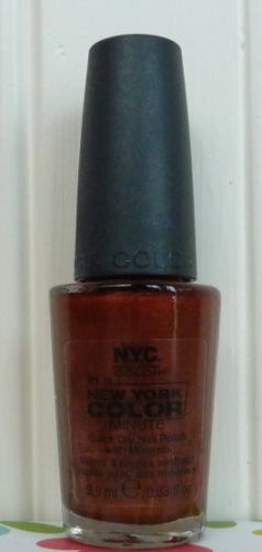 ONE NEW N.Y.C. NAIL POLISH - YOU PICK! - HARD TO FIND SHADES! NEW YORK ...
