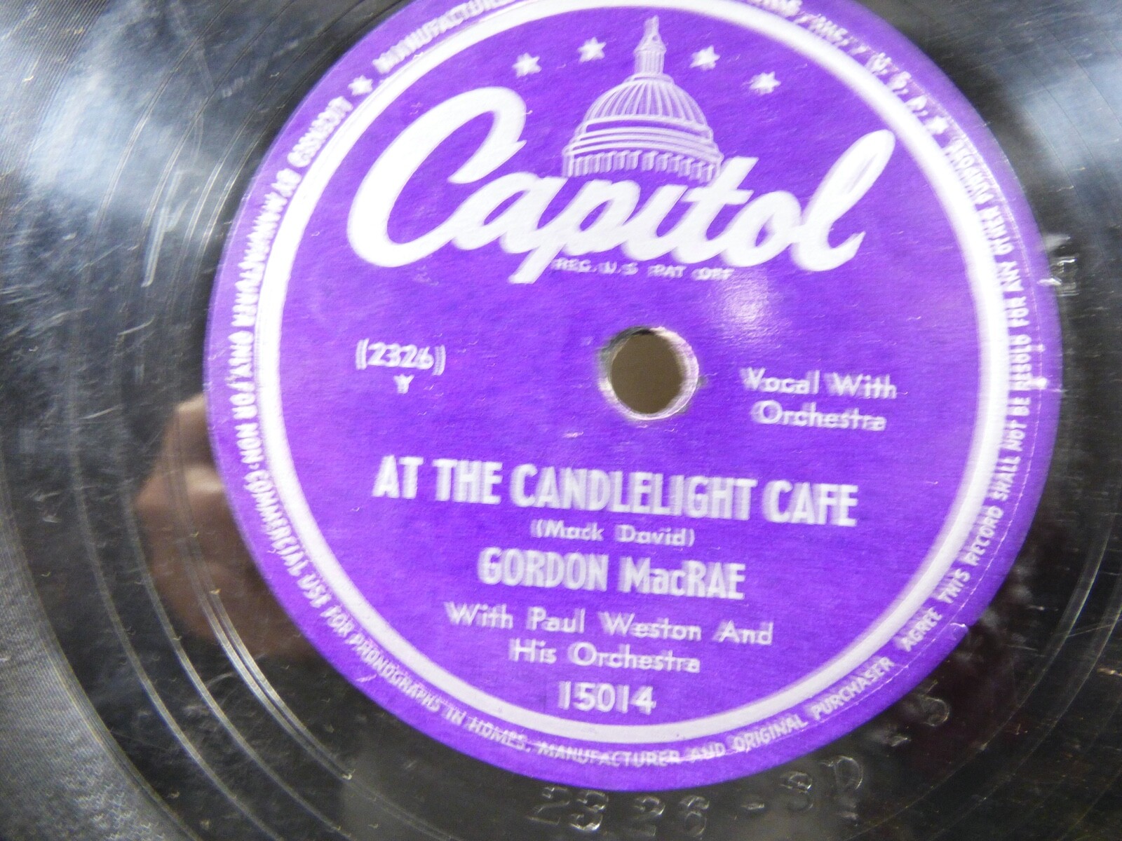 lot of 4 Vintage Capitol Vocal Records | eBay